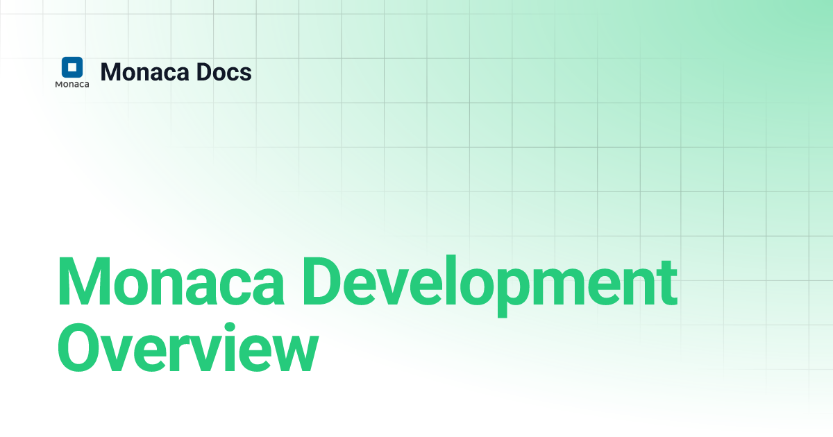 Monaca Development Overview | Monaca Docs