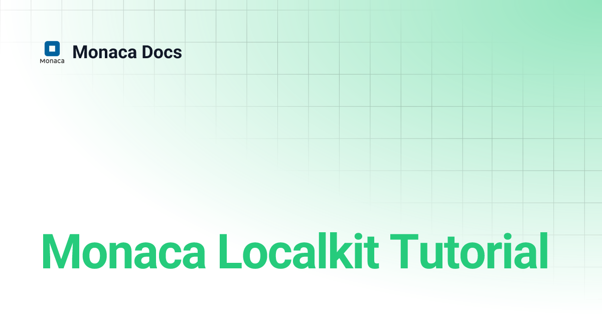 Monaca Localkit Tutorial | Monaca Docs